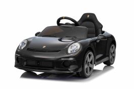 Electric Ride-on car RUF GT 12V, black, Opening doors, 2.4 GHz remote ...