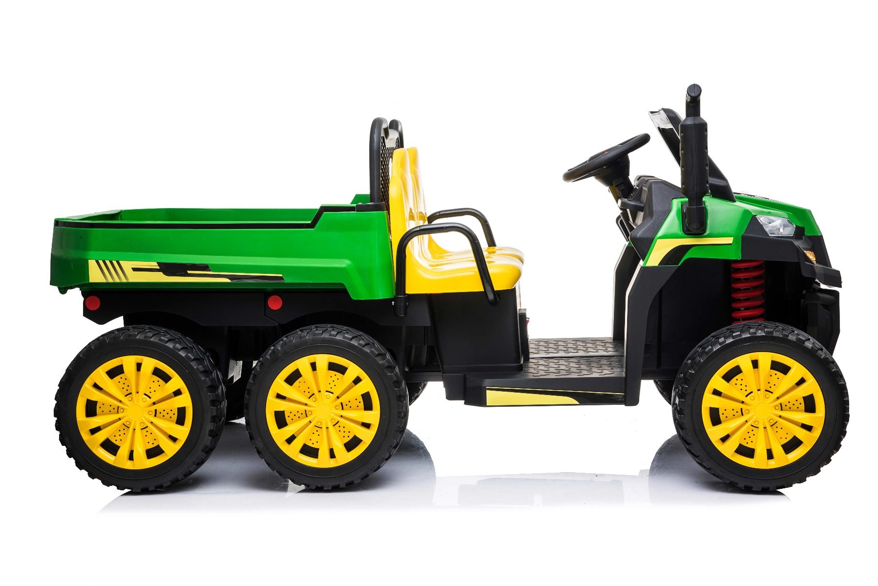 Farm electric car RIDER 6X6 with 4-wheel drive, 2x12V battery, EVA ...